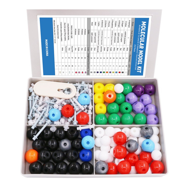 Chemia organiczna i nieorganiczna, modele chemiczne 240 elementów ...